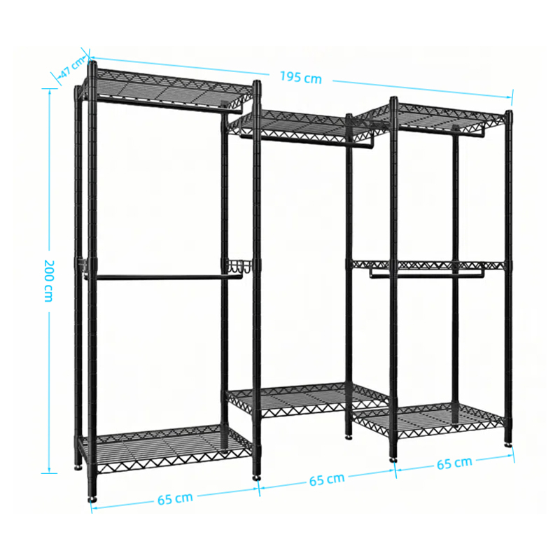 Discount Heavy Duty Wire Shelves Clothes Rack, Best Clothes Rack For ...