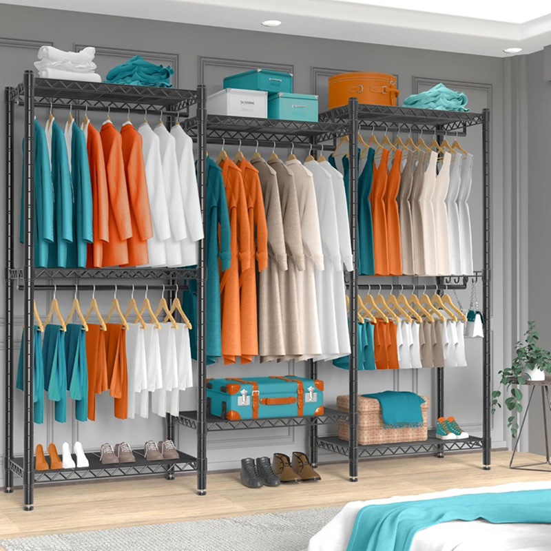 Discount Heavy Duty Wire Shelves Clothes Rack, Best Clothes Rack For ...