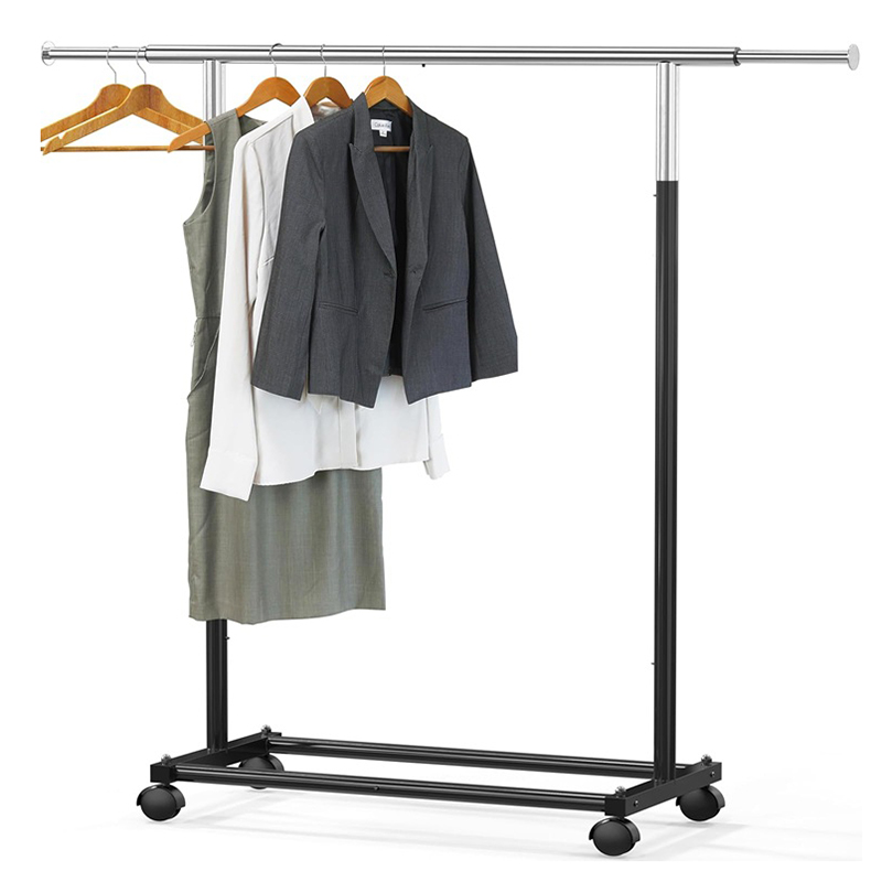 Discount Clothes Rack with Extendable Rod, Portable Clothes Hanger ...