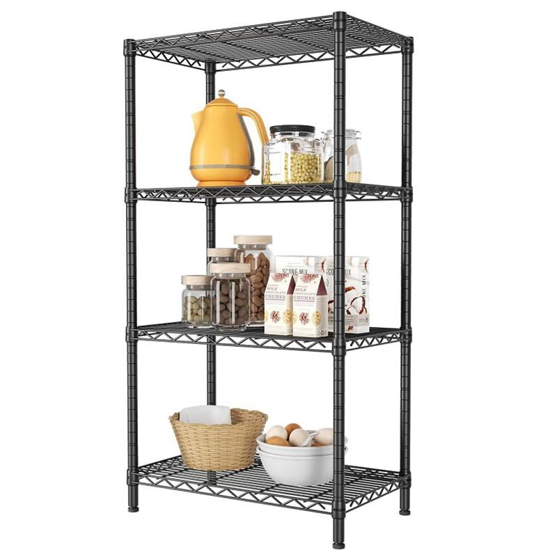 Discount 4 Shelving Kitchen Wire Rack, Kitchen Shelves, Wire Closet ...